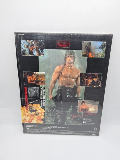 RAMBO VHD VIDEO Disc Untested Original Rare 80s £39.99 - PicClick UK