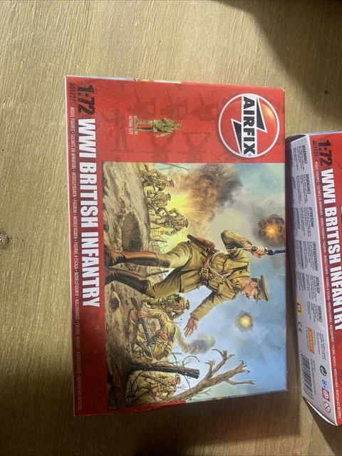 AIRFIX WWI BRITISH INFANTRY #A01727, 1:72 Scale, New Kit. £4.99 ...