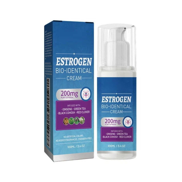 ESTROGEN CREAM FOR Hormone Balance Natural Bioidentical Estrogen Cream ...