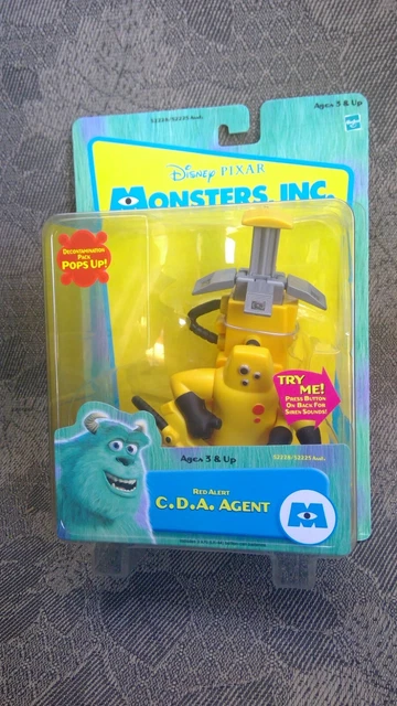 FACTORY SEALED! HASBRO Disney's Monsters Inc Red Alert C.D.A. Agent ...