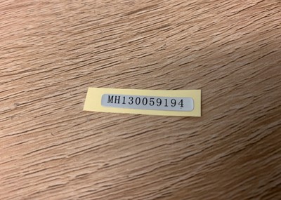 NINTENDO GAME BOY Pocket Replacement Serial Number Sticker For GBP ...