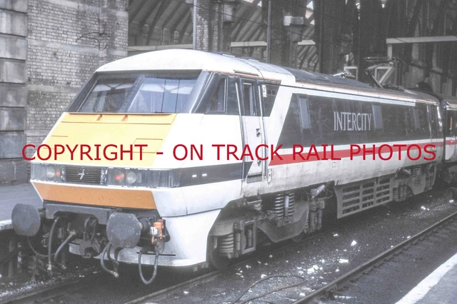 UK RAILWAY PHOTOGRAPH Of Class 91 91001. Rm91-177 £1.70 - PicClick UK