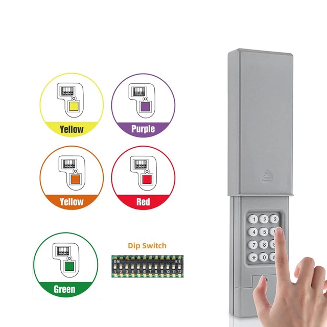 UNIVERSAL FOR CHAMBERLAIN LiftMaster Garage Door Keypad Opener Keyless ...