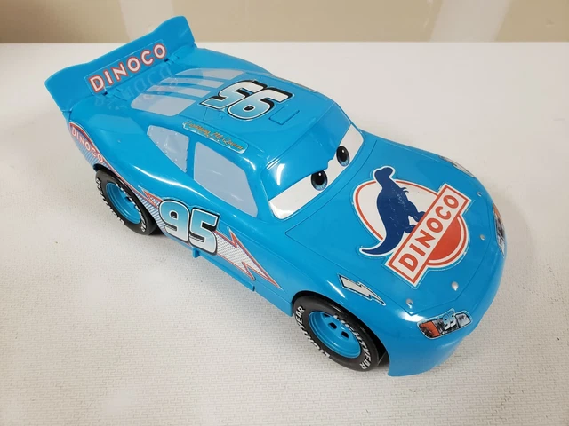 10” DISNEY CARS Transforming Dinoco Lightning Storm McQueen EUR 27,85 ...