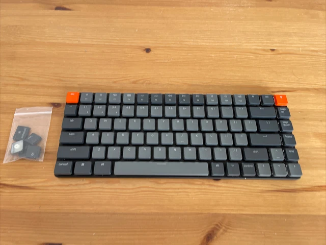 KEYCHRON K3 V2 Wireless Mechanical Keyboard (Red Switches) White ...