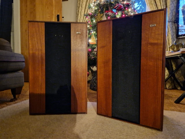 KEF CONCORD MK1 Vintage 1969 Reference Speakers B139 T15 Crossovers ...