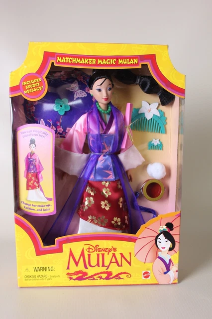 MATTEL DISNEY MULAN "Matchmaker Magic" 12" doll NRFB £55.00 - PicClick UK