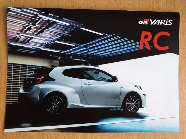 TOYOTA GR YARIS RC Catalog Booklet Japanese Version £28.85 - PicClick UK