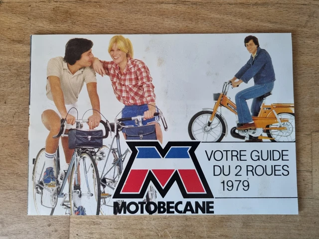 CATALOGUE PUBLICITAIRE MOTOBECANE 1979 C5 CT3 TR2M BDC3 MX20 7SL 51VLC ...