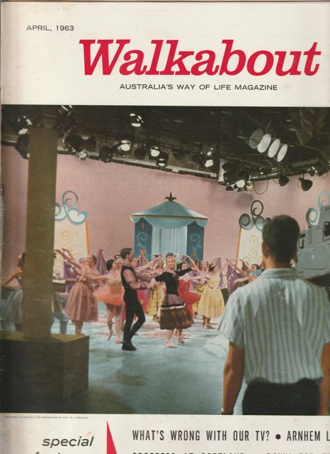 AUSTRALIA'S WALKABOUT MAGAZINE , April 1963 EUR 19,73 - PicClick FR