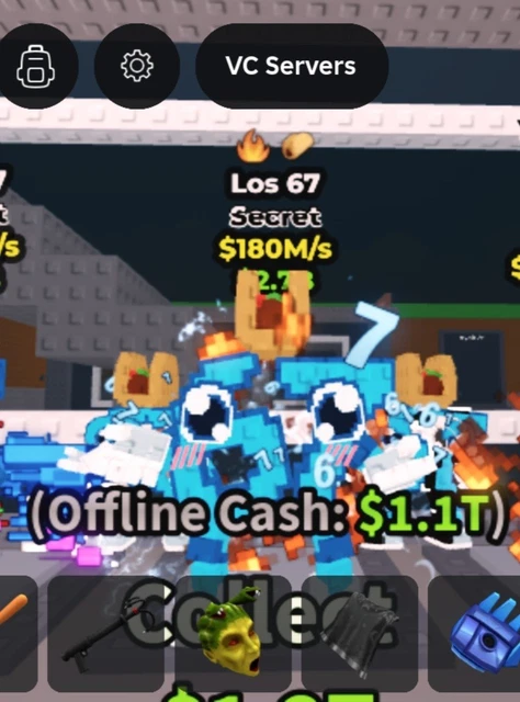 STEAL A BRAINROT | Los 67 FIRE & TACO TRAIT| *RARE* 180m!!! $25.21 ...