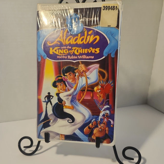 ALADDIN AND THE King of Thieves (VHS, 1996) Disney Clamshell NEW SEALED ...