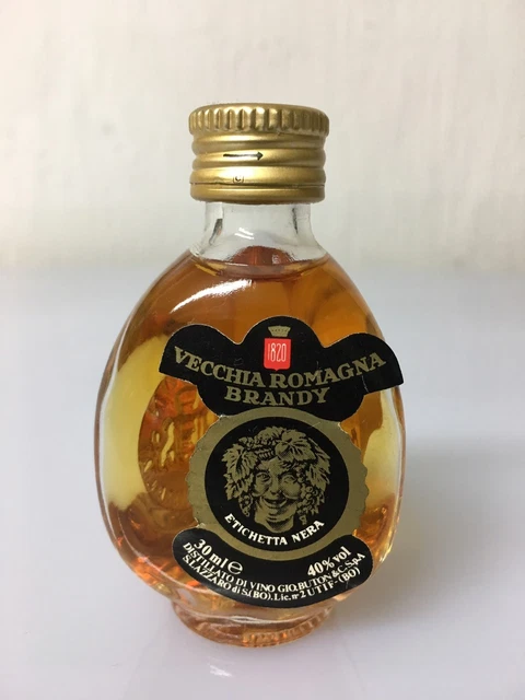 MIGNON MINIATURE BUTON Vecchia Romagna Etichetta Nera 30cc 40% Vol. B. EUR 4,50 - PicClick FR