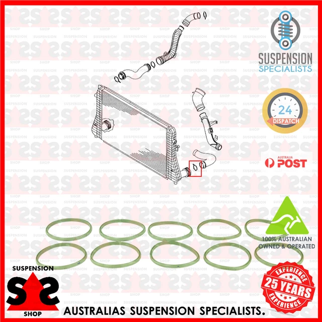 SEAL RING, CHARGE Air Hose Suit VW Transporter T5 Van (7Ha, 7Hh, 7Ea ...