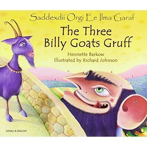 THE THREE BILLY Goats Gruff in Somali & English by Henriette Barkow ...