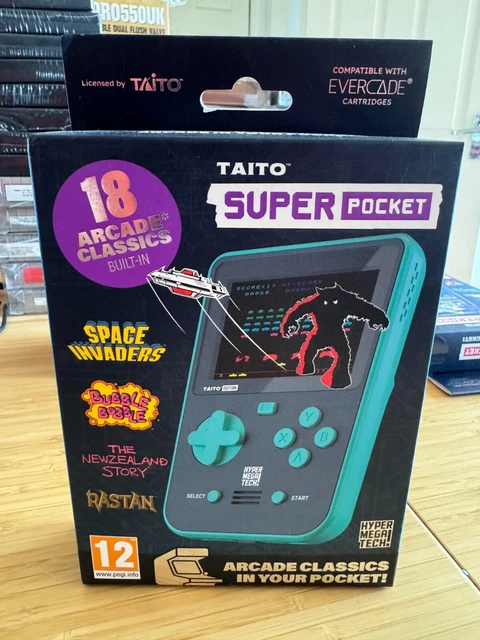 HYPER MEGA TECH Taito Edition Super Pocket Gaming Console - BRAND NEW ...