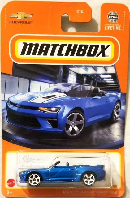 MATCHBOX - 2024 Mainline 31/100 '16 Chevy Camaro Convertible (BBHVL88 ...