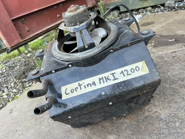 FORD CORTINA MK1 Heater Assy With Control Panel Surround -Restoration ...
