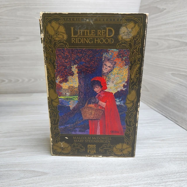 FAERIE TALE THEATRE: Little Red Riding Hood (VHS, 1987) Malcolm ...