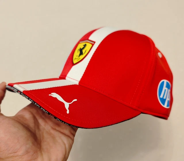 F1 PUMA FERRARI HP Charles Leclerc Monaco Cap DRIVER PRO ATHLETE 2024 ...