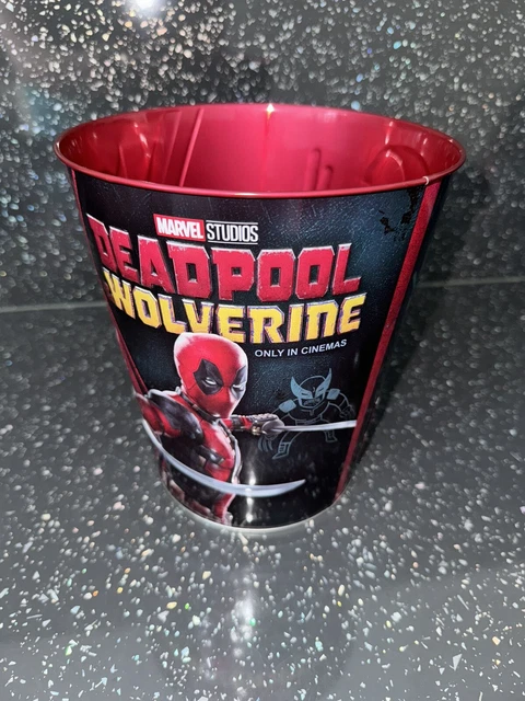 DEADPOOL & WOLVERINE 2024 Movie UK Cinema Popcorn Bucket Tub NEW £29.95 ...