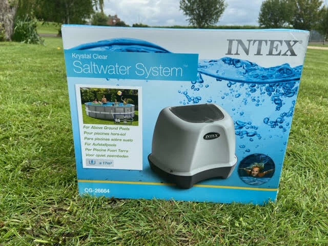 INTEX SALT WATER chlorinator system for pool upto 17000 litres - 26664 ...