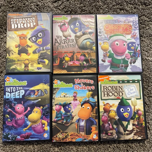 NICK JR THE Backyardigans Lot of 6 DVDs Kids TV Show DVD Cartoon Lot #2 ...