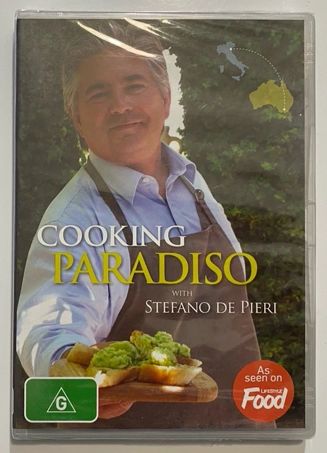 COOKING PARADISO DVD Stefano De Pieri TV Show Series Lifestyle Food ...