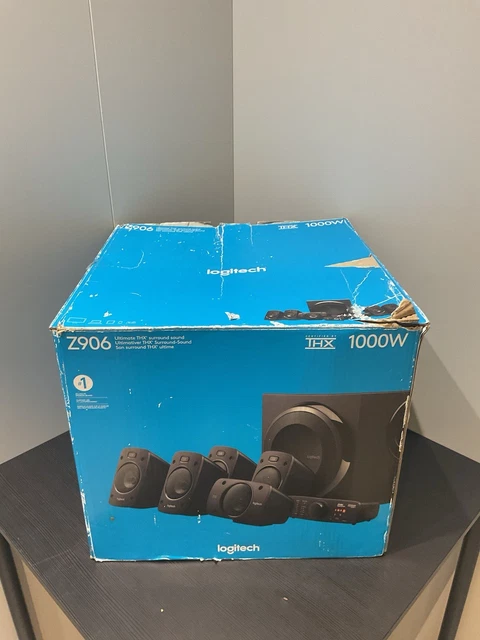 LOGITECH Z906 5.1 Surround Sound Speaker System THX, Dolby £199.99 ...