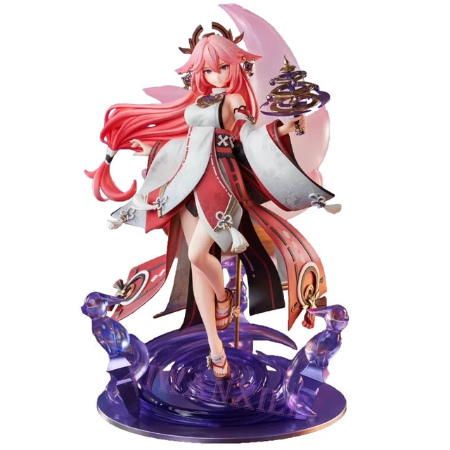 24cm Genshin Impact Yae Miko Anime Sexy Girl Figurine Pvc Statue Model Manga Eur 7025 Picclick Fr