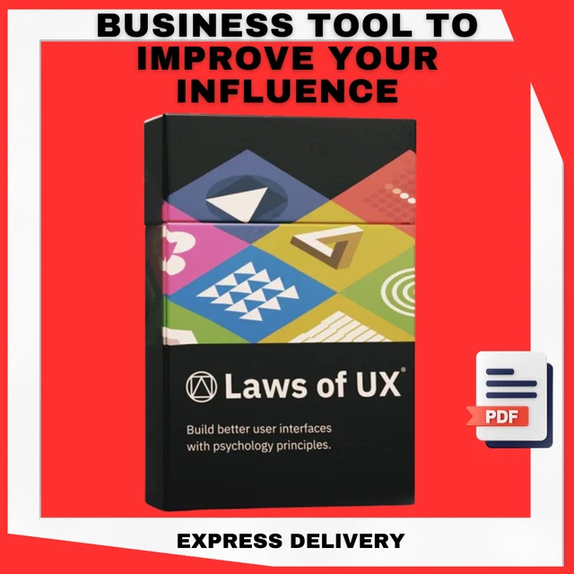 PIP DECKS LAWS of UX Card Deck Game | Instant PDF Download £29.99 ...