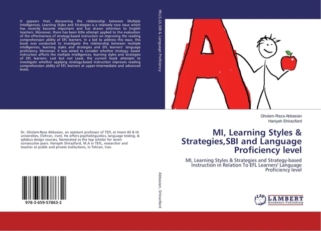 MI, LEARNING STYLES & Strategies,SBI and Language Proficiency level | Buch EUR 56,95 - PicClick DE