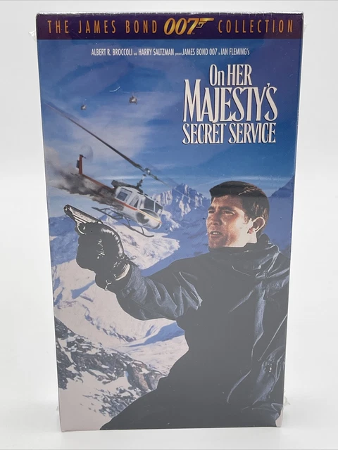 ON HER MAJESTYS Secret Service (VHS, 1995) Factory Sealed £2.67 - PicClick UK