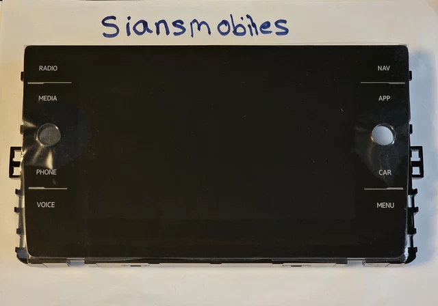 VOLKSWAGEN VW T-CROSS 2019-21 Head Unit 8" Lcd Touch Screen Nav Display ...