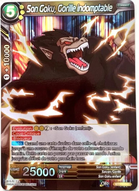 BT3-089 R SON Goku, Gorille indomptable | Dragon Ball Super Card Game FR (2018) EUR 1,20 ...