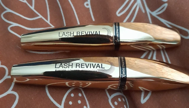 LASH REVIVAL BLACK Mascara By Max Factor.2 Pk.new Unopened £16.15 ...