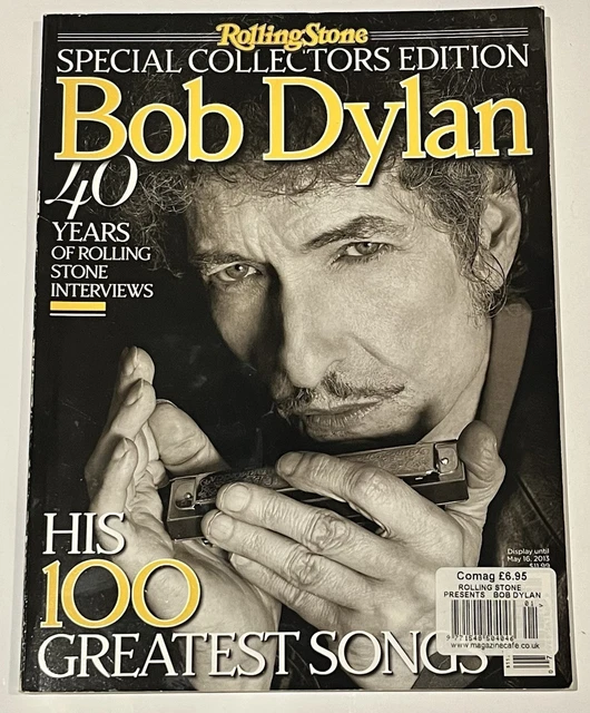 BOB DYLAN ROLLING Stone Magazine 40 Years Of Interviews 2013 Special ...