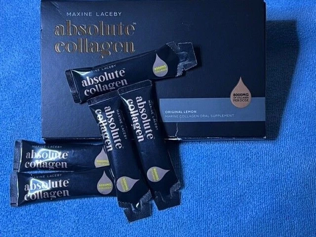 ABSOLUTE COLLAGEN MARINE Liquid Protein Collagen for Men - 5x 10ml ...