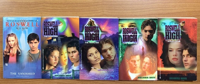 5X ROSWELL HIGH 2,3,4,5,7 Melinda Metz Paperback UFO TV Series Tie In ...
