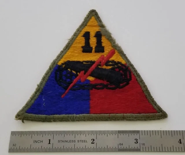WORLD WAR II US Army 11th ARMORED Division Military Patch £7.43 ...
