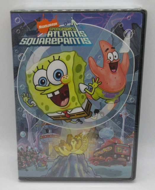 SPONGEBOB SQUAREPANTS: ATLANTIS Squarepantis Animated Dvd, 7 Epi ...