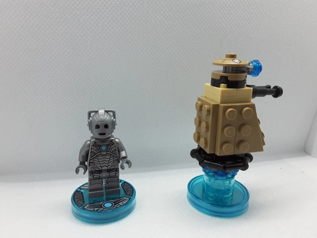 LEGO DIMENSIONS DOCTOR Who Cyberman Dalek Fun Pack 71238 100 % complet ...