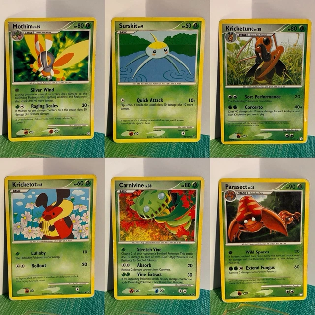 POKÉMON TCG - 12 Grass Type Mid Era Cards. Condition And Sets In ...