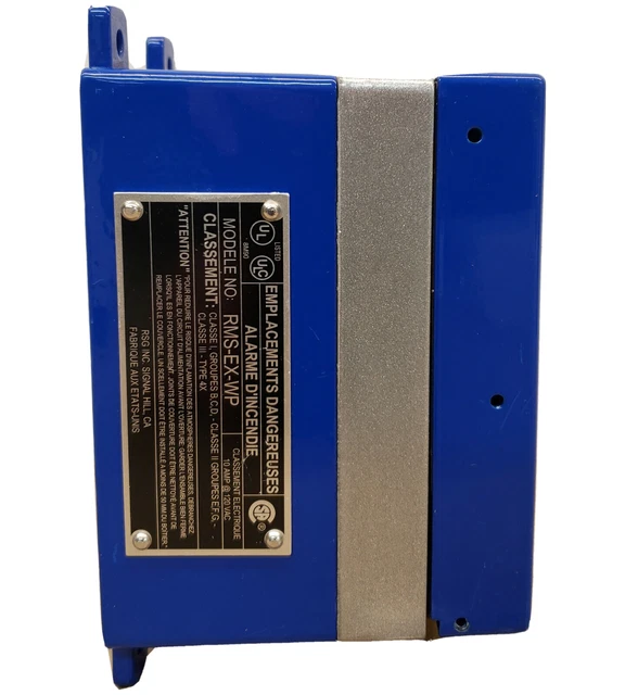 POTTER RMS-EX-WP EMERGENCY Door Release Pull Fire Alarm Initiating ...