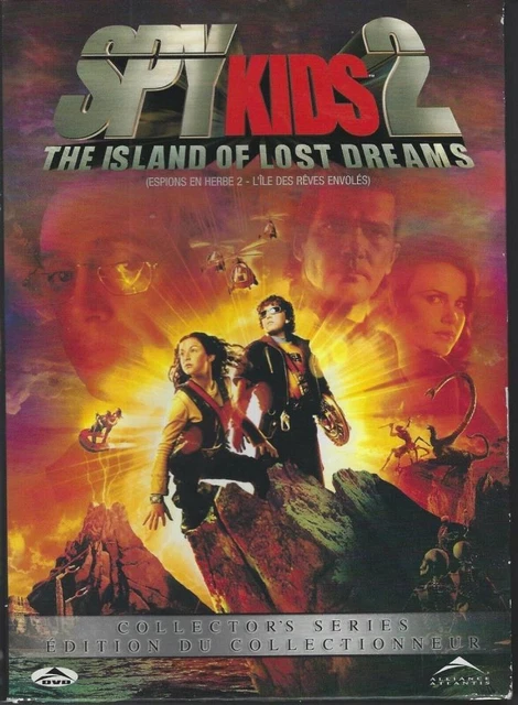 SPY KIDS 2: The Island of Lost Dreams Alex Riga (Region 1) 2002 DVD Top ...