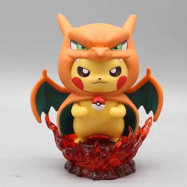 12CM FIGURE PIKACHU Charizard Anime Figures Kawaii PVC Cute Statue ...