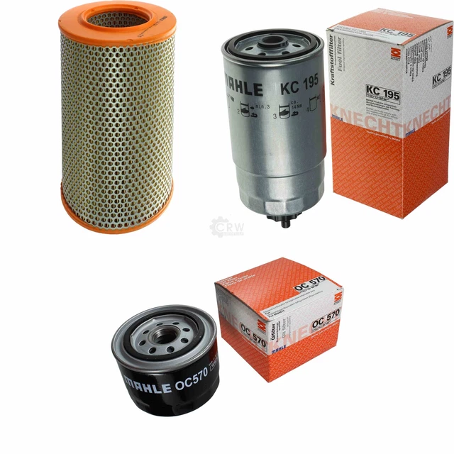 MAHLE/KNECHT FUEL FILTER Kc 195 Air Filter LX 611 Oil Filter Oc 570 ...