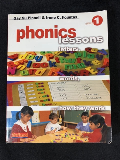 1ST GRADE PHONICS Lessons Letters Words and How They Work Pinnell ...