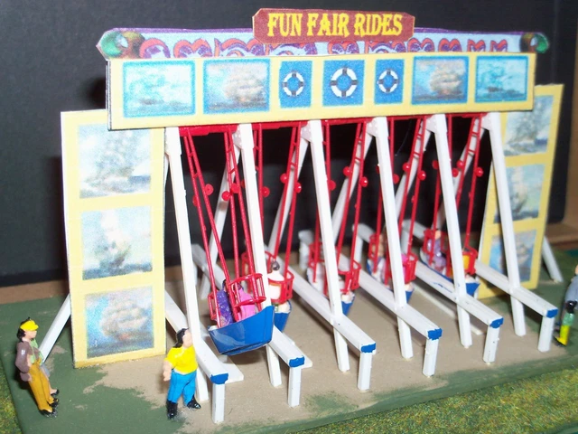 FAIR GROUND TRADITIONAL SWING BOATS OR SHUGGY BOAT. £25.00 - PicClick UK