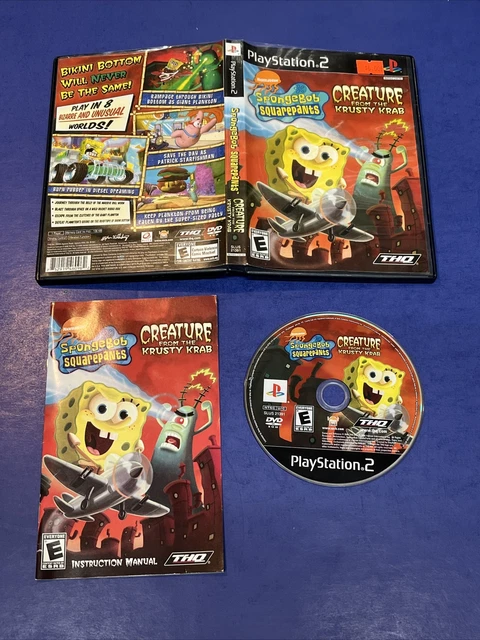 SPONGEBOB SQUAREPANTS: CREATURE from the Krusty Krab (PlayStation 2 ...